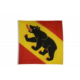 Flagge | Fahne Schweiz Kanton Bern günstig kaufen - flaggenfritze.de
