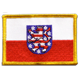 Aufnäher | Patch Deutschland Thüringen günstig kaufen - flaggenfritze.de