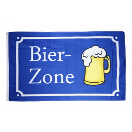 Flagge | Fahne Bier Bier-Zone günstig kaufen - flaggenfritze.de