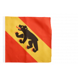 Flagge | Fahne Schweiz Kanton Bern günstig kaufen - flaggenfritze.de