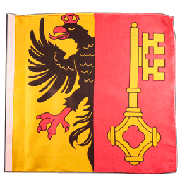 Flagge | Fahne Schweiz Kanton Genf günstig kaufen - flaggenfritze.de