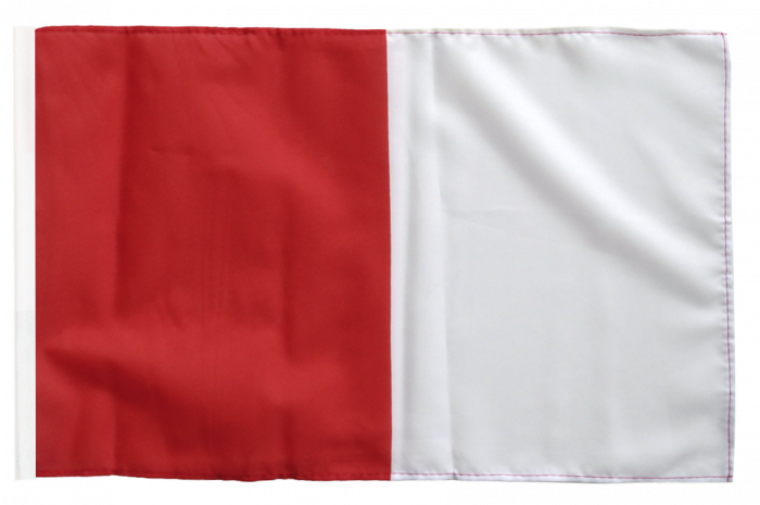 Flagge | Fahne Rot-Weiß mit Hohlsaum - flaggenfritze.de